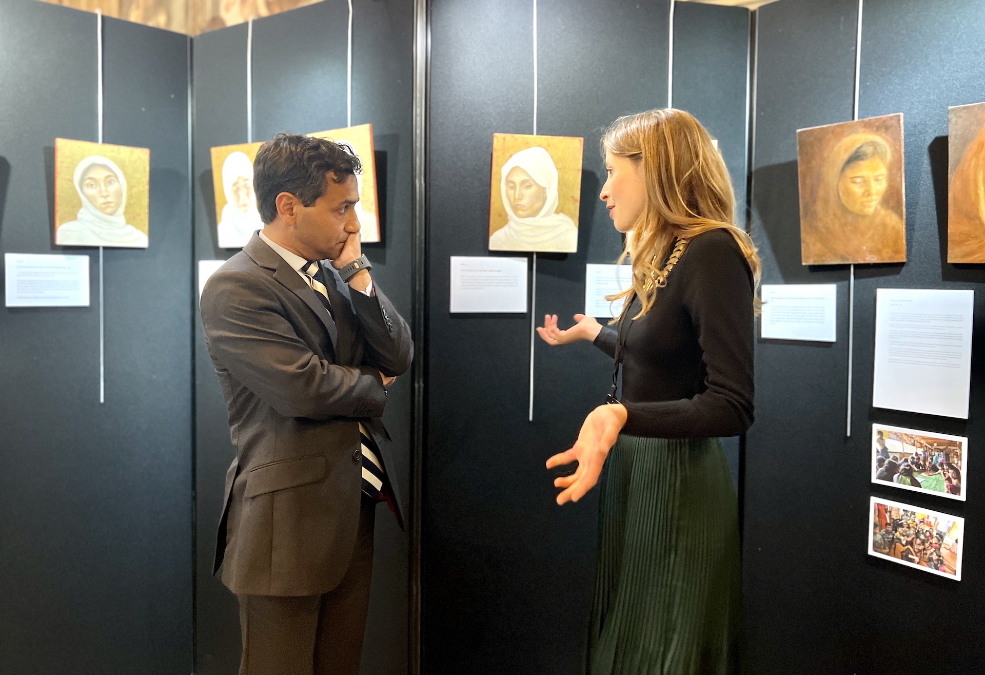 Refugee Week 2022 in Parliament: Exhibition features portraits of ...
